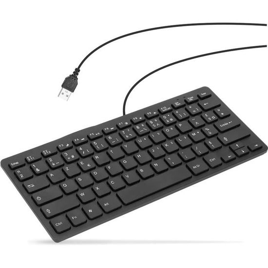 Clavier Russe-Français-Allemand, Clavier Filaire Usb, Clavier Compact ...