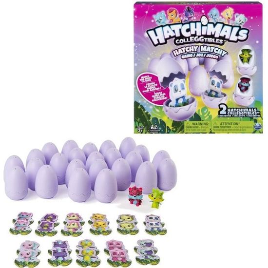 HATCHIMAL Memo Hatchy Matchy Game - Spinmaster - Cdiscount Jeux - Jouets