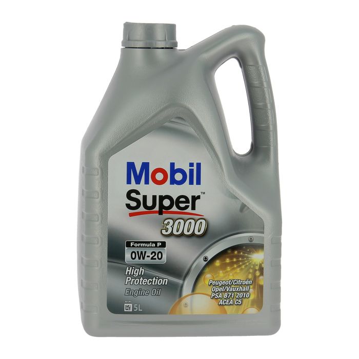 MOBIL Super 3000 0W20 Formula-P 5L - Cdiscount Auto