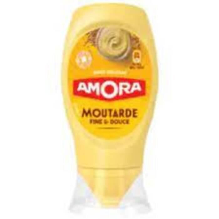 Amora - Moutarde fine et douce Le flacon de 260g - Lot de 2 - Cdiscount Au quotidien