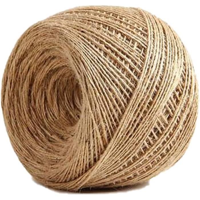 Diy Corde Jute Corde Mince Résistance À L'Usure Ficelle Jute Naturel ...