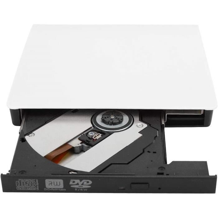 Lecteur CD - DVD Externe Lecteur CD - VCD - DVD USB 3.0 Compatible avec ...