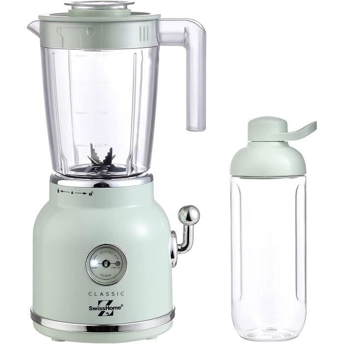 Blender 2 en 1 800 ml 250 W Vert A286 - Cdiscount Electroménager