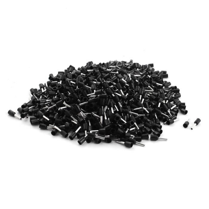 1000pcs 1,5mm2 Embout de Câble Embout de Câblage Cosse à Sertir ...