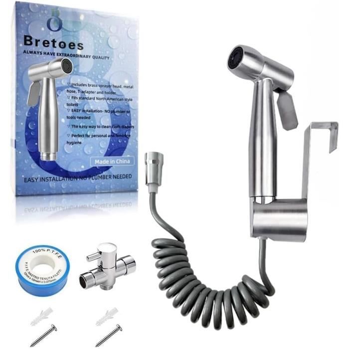 Bretoes En Acier Inoxydable Douchette Bidet Pulvérisateur De Wc – Bidet ...