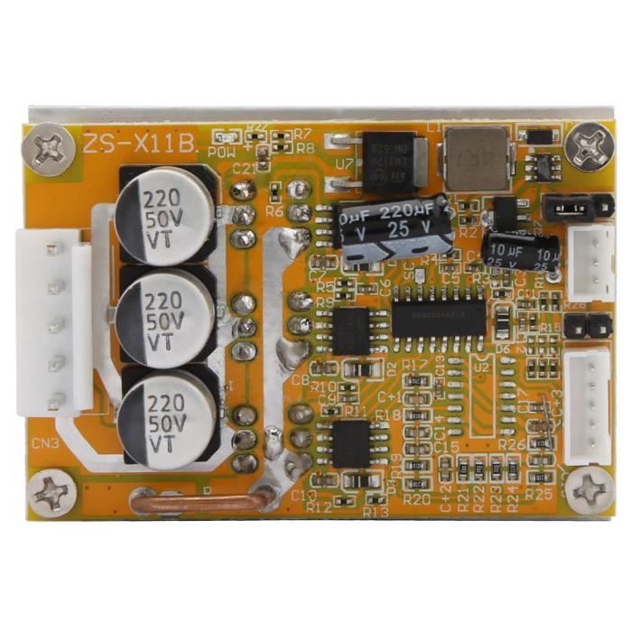Cikonielf carte de pilote PWM 5V‑36V 350W DC sans balais avec contrôleur de moteur à effet Hall ...