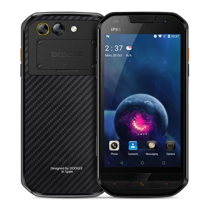 DOOGEE S30 4G Smartphone 5,0" IPS Android 7.0 1.3GHz MTK6737 Quad Core ...