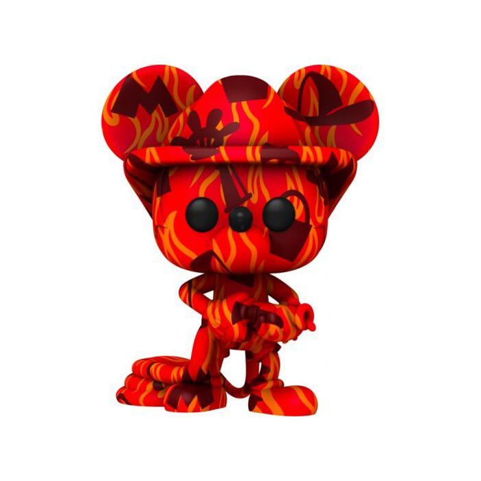 Figurine Funko Pop! N°19 - Mickey - Firefighter Mickey - Cdiscount Jeux ...