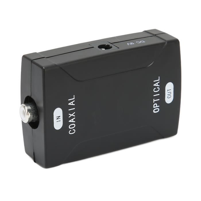 Convertisseur audio optique vers coaxial GOTOTOP - haute définition 24 ...