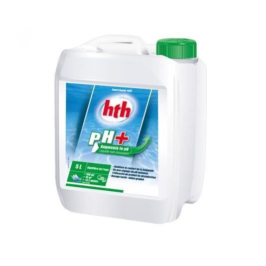 HTH - Ph plus liquide - 5L - Cdiscount Jardin