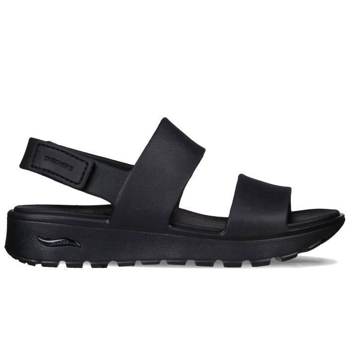 Sandales pour Femme - SKECHERS - Arch Fit Footsteps - Noir - Scratch ...