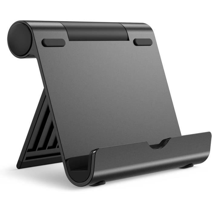 Support Tablette, Support Dock Réglable Portable, Support De Bureau ...
