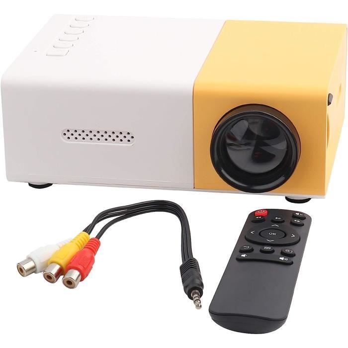 Projecteur À Led, Portable 1080P Pratique Pratique 5 X 3,2 X 1,9In ...