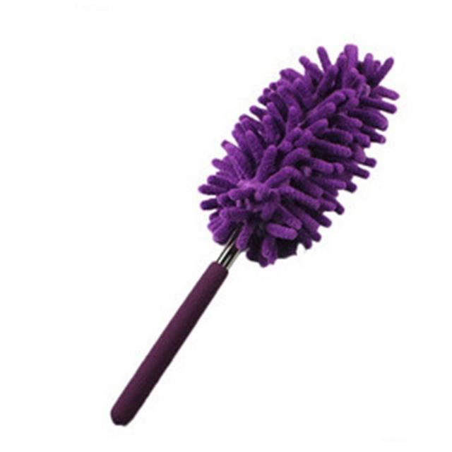 PLUMEAU,Violet--Mini Plumeau Télescopique En Acier Inoxydable, Brosse ...