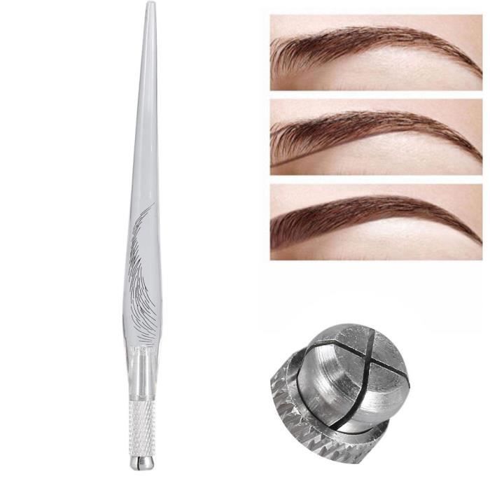 Stylo de tatouage Sourcil Microblading - DIOCHE - lame plate - manuel ... Stylo de tatouage Sourcil Microblading - DIOCHE - lame plate - manuel ...