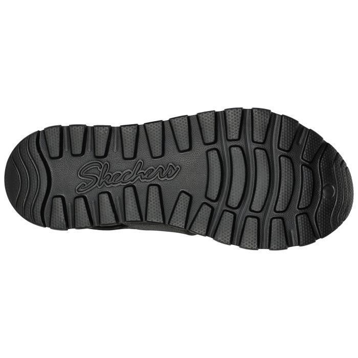 Sandales pour Femme - SKECHERS - Arch Fit Footsteps - Noir - Scratch ...