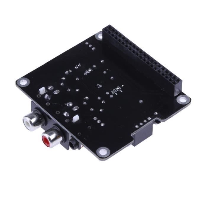 Carte son DAC + HIFI DAC Audio Module I2S interface pour Raspberry pi 3 2 modèle B + Pinboard ...