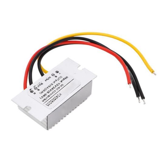 Module Buck - VBESTLIFE - DC 12V 24V à 5V 5A - Aluminium - IP67 - Protection Circuit - Cdiscount ...