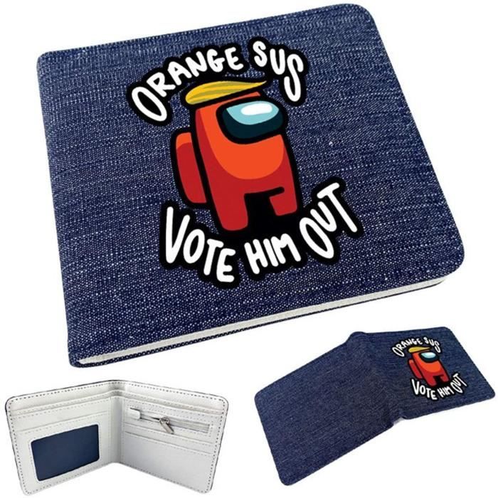 Among US Portefeuille pour femme homme enfant Among US Portefeuille ...