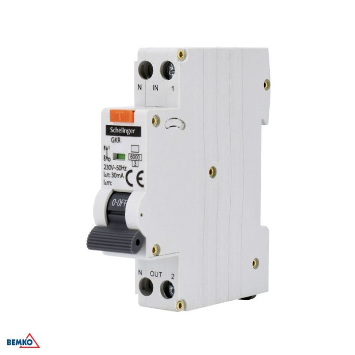 Disjoncteur différentiel 1P B 16A 30mA Type AC - Protection électrique ...