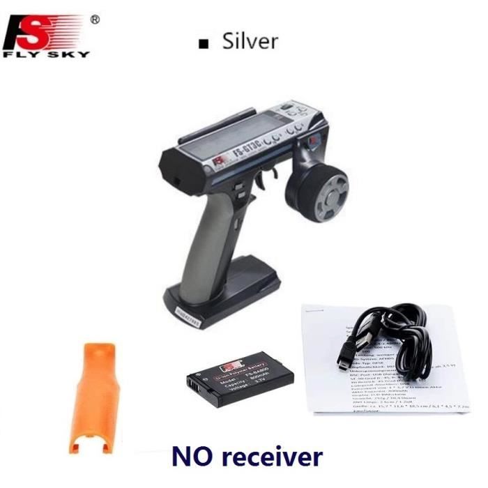 Couleur sans récepteur gris Flysky FS-GT3C élasticité GT255.2.4 G 3CH ...