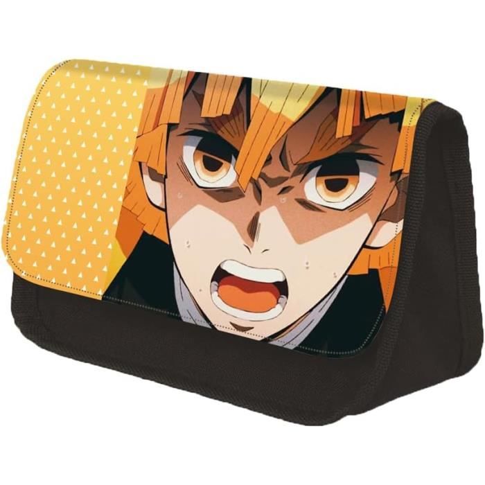 Kamado Tanjiro-Agatsuma Zen'Itsu-Kamado Nezuko Anime Trousse Double ...