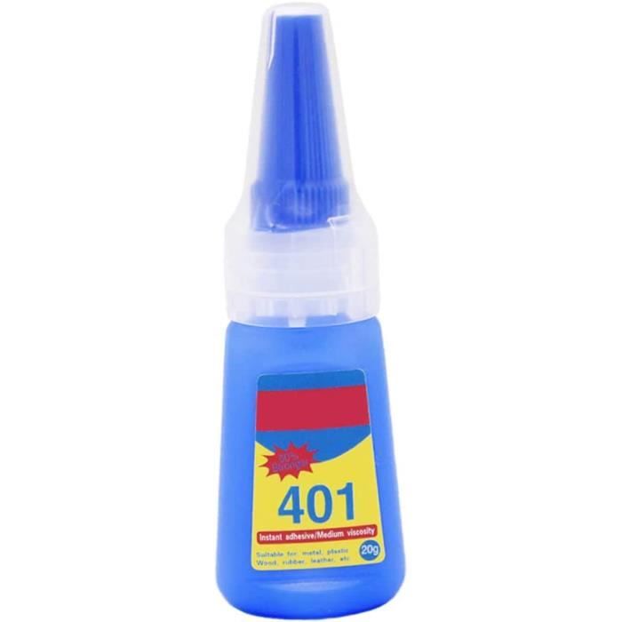 LI-, Forte Colle Liquide 401, Polyvalent, Transparent instantané Sec ...