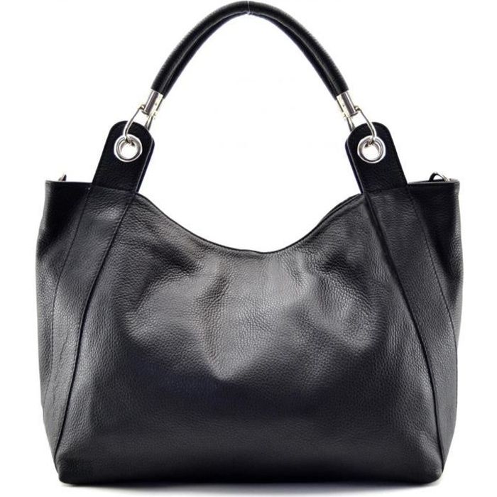 Sac à Main En Cuir Grainé Modèle Paris Achat Vente Sac à Main En