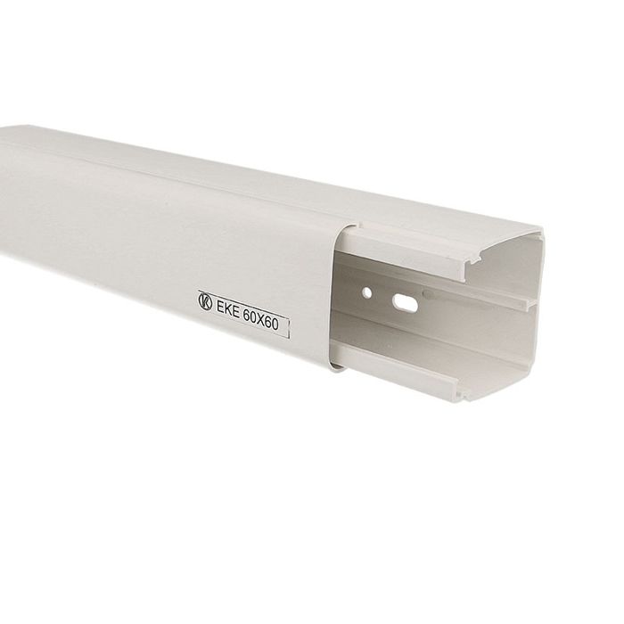 Goulotte électrique PVC 60 x 60 mm KOPOS - Cdiscount Bricolage