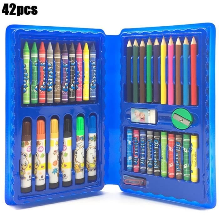 Dessin - Graphisme,Ensemble de crayons colorés pour enfants,208 pièces ...