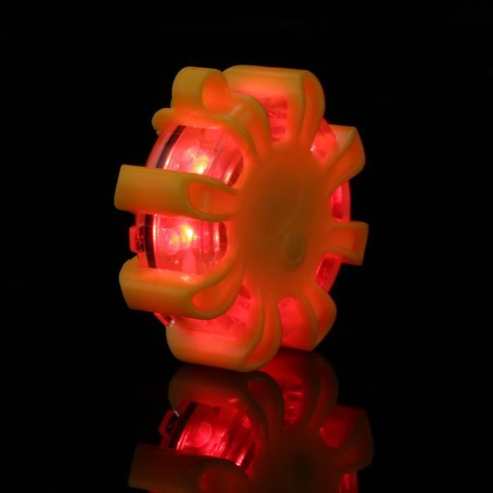 Cikonielf feu clignotant routier Lumière d'urgence clignotante d ...