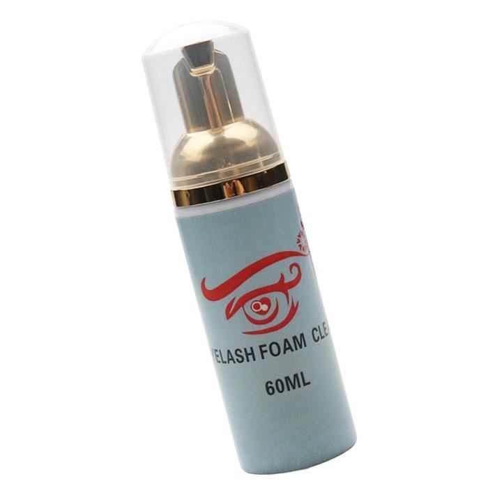 Shampooing Naturel pour Extensions de Cils, Mousse de Nettoyage 60 Ml ...