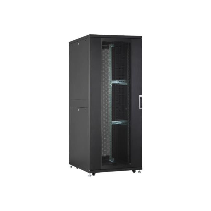 Armoire de serveur DIGITUS Professional Unique DN-19 SRV-42U-8-B - Noir ...