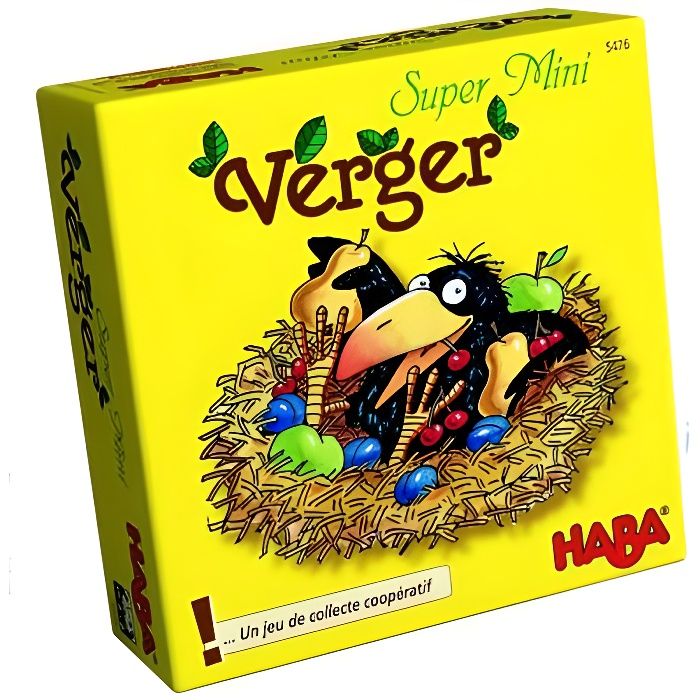 Jeu de société - HABA - Super mini verger - Collecte coopérative - 3 ...