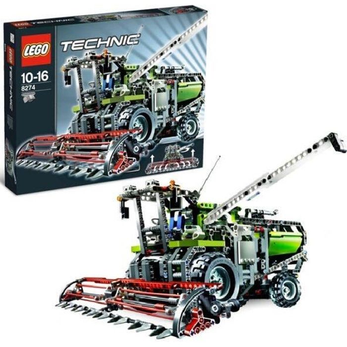 Jouet de construction - LEGO - Technic - Moissonneuse-batteuse (8274 ...