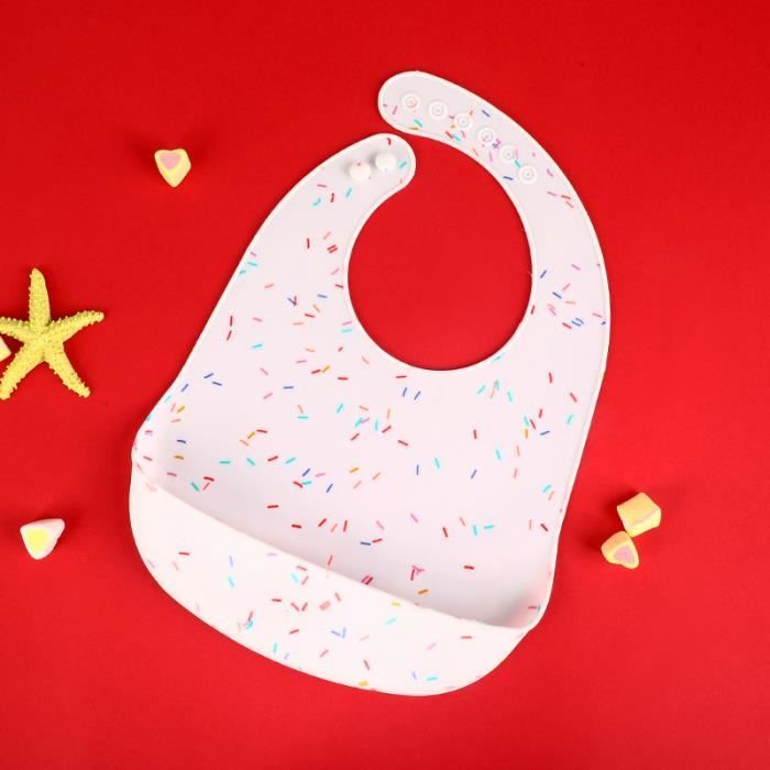 Lot De 2 Bébé Bavoirs Imperméable Unisexes EVA Bavoirs Bandana Bavette ...