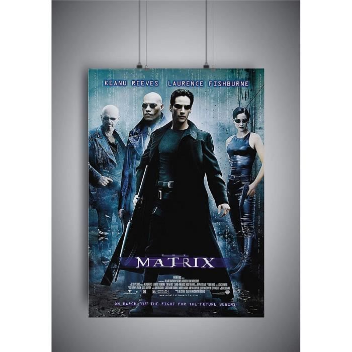 Poster Affiche The Matrix Classic 90s Movie - Cdiscount Maison