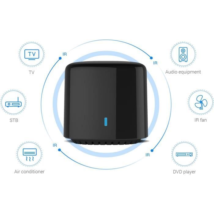 RM4C Mini WiFi IR Blaster Télécommande universelle intelligente avec ...