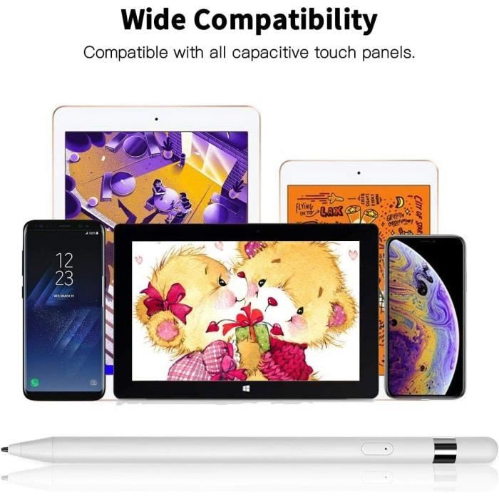 Stylo Touch Pour Ipad, Avec Sensible À L'Inclinaison & Rejet De La ...