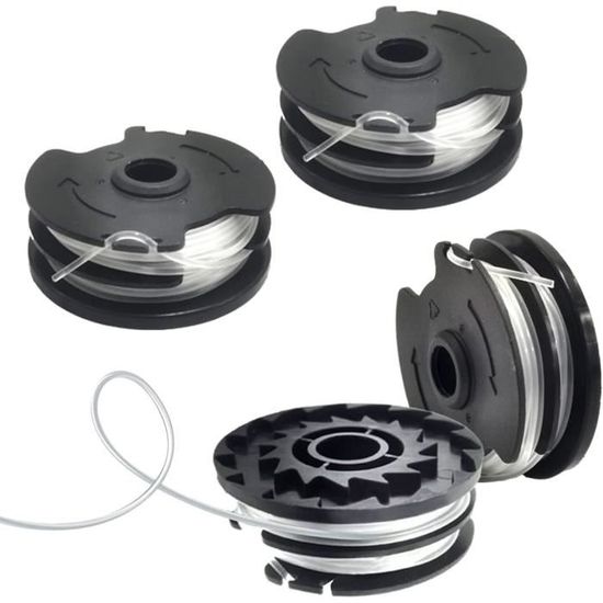 Lot de 4 bobines de rechange pour coupe-bordures sans fil Parkside PRTA 20-Li C3 - Cdiscount Jardin