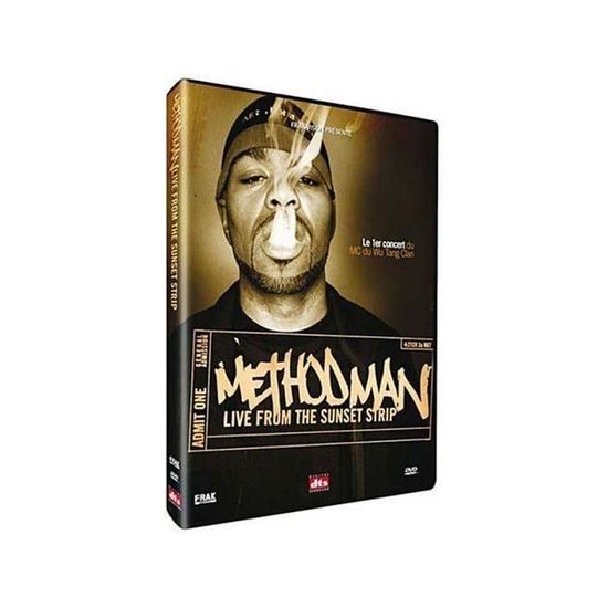 DVD Method Man Live from the Sunset strip - Cdiscount DVD