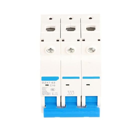 Mini Disjoncteur (10A) Ac 400V 6/10/16 / 20A Disjoncteur Miniature ...