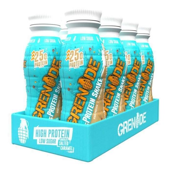 Boissons protéinées Grenade - Carb Killa Shake - Salted Caramel Pack de ...