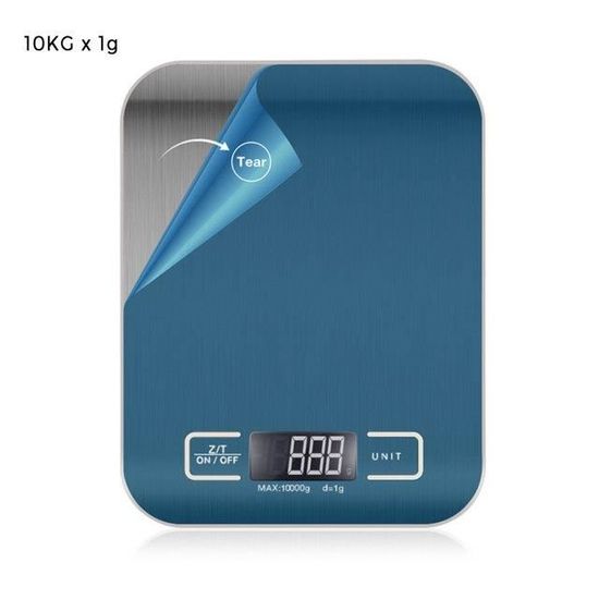 BALANCE CULINAIRE ELECTRONIQUE,10KG x 1g--balance de cuisine numérique, 500g-1KG-3KG-5KG-10KG ...