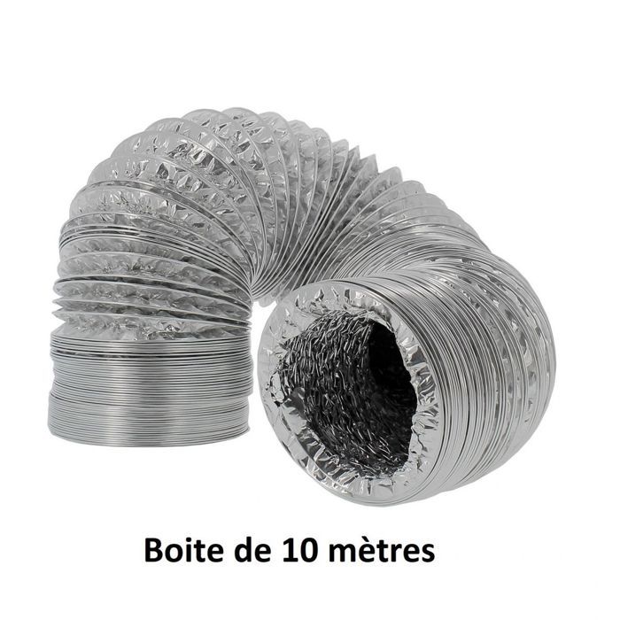Gaine Aluminium Ø 152mm - boite de 10 mètres - RODWIN Ventilation ...