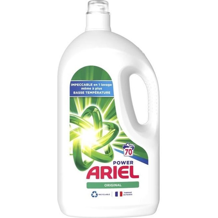 ARIEL Lessive liquide Original - 70 Lavages - Cdiscount Electroménager