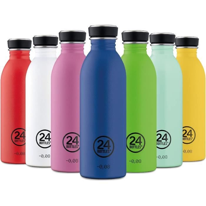 Urban Bottle Bouteille Inox 1L -500Ml-250Ml, Cantine Reutilisable 100% ...