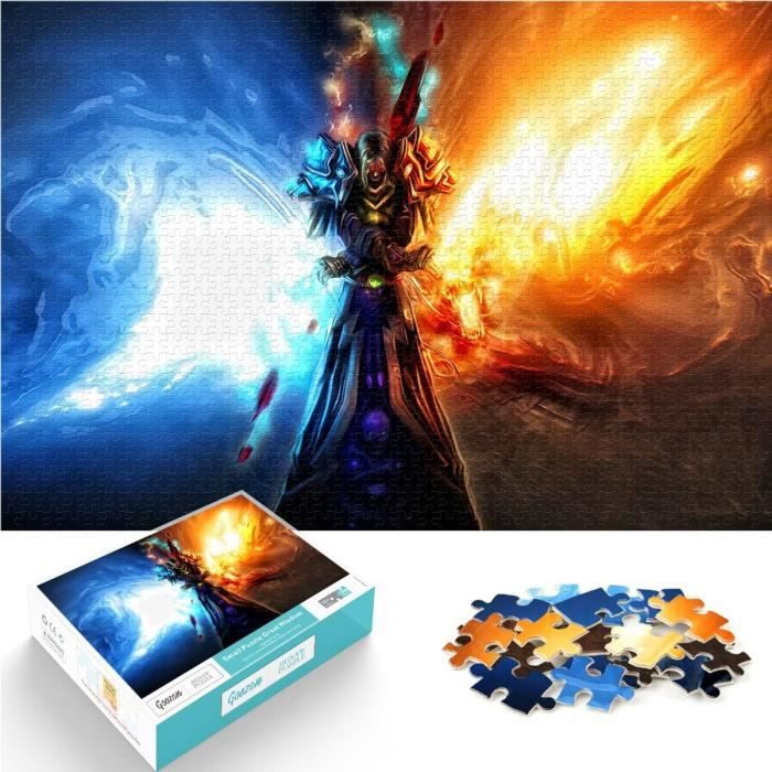 Puzzle 1000 Pièces World Of Warcraft Puzzles Garçons Et Filles Puzzle ...