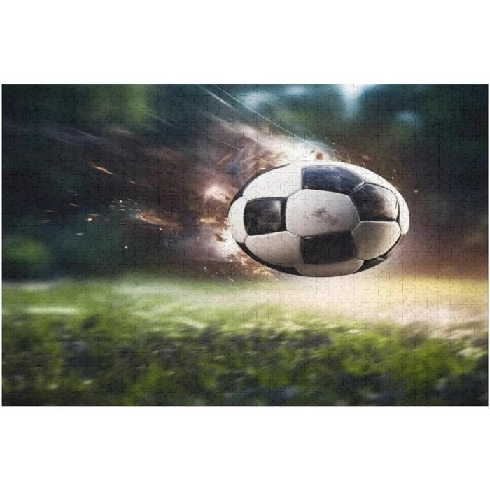 Puzzle en bois Sport de Football - Sport De Football Puzzle En Bois ...