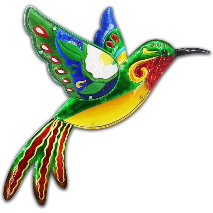 Décoration murale en métal en forme de colibri - Décoration murale en ...